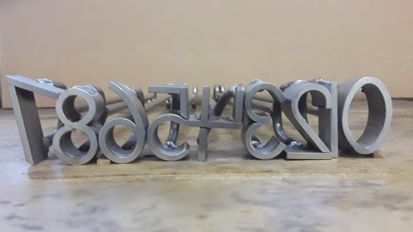 Stainless Steel Freeze Brand Number Sets – LVR Livestock Brands