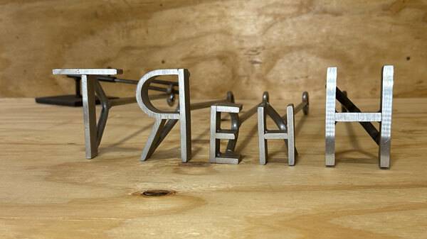 Stainless Steel Freeze Alphabet Set – LVR Livestock Brands